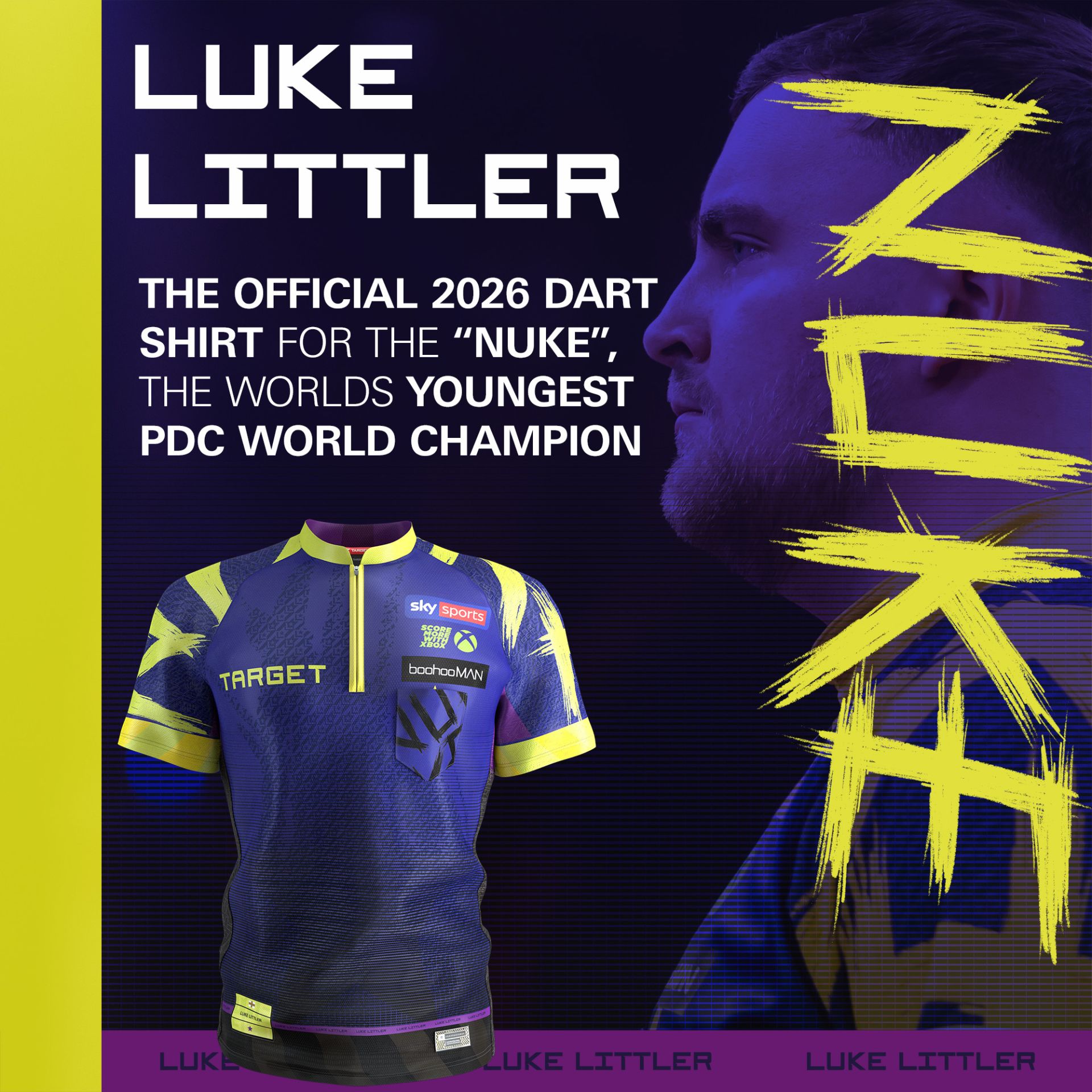 Target Luke Littler Dartshirt 2026 | S | 10-159993